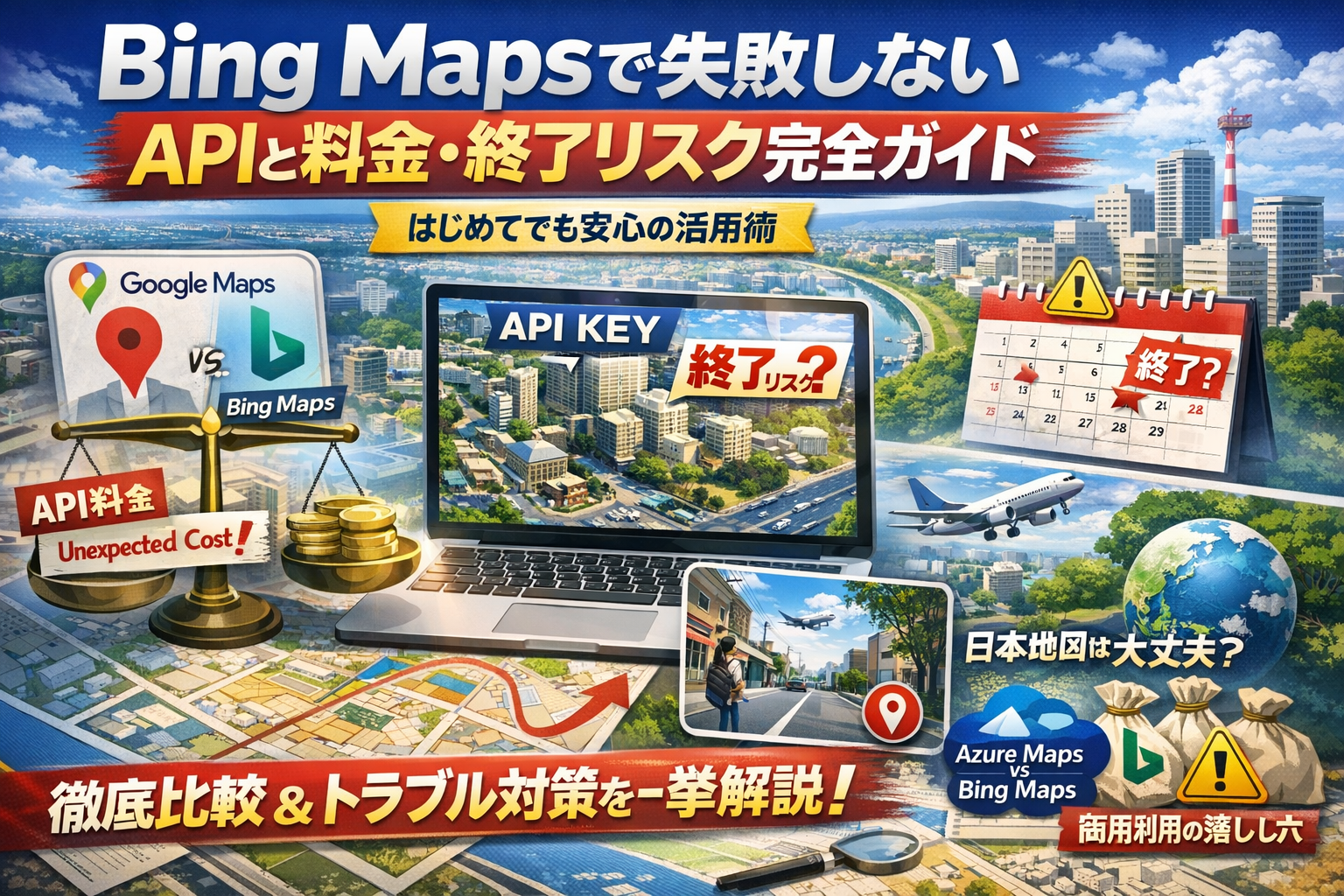 Bing Mapsで失敗しないAPIと料金や終了リスク完全ガイド【はじめてでも安心の活用術】 - ハウスケアラボ