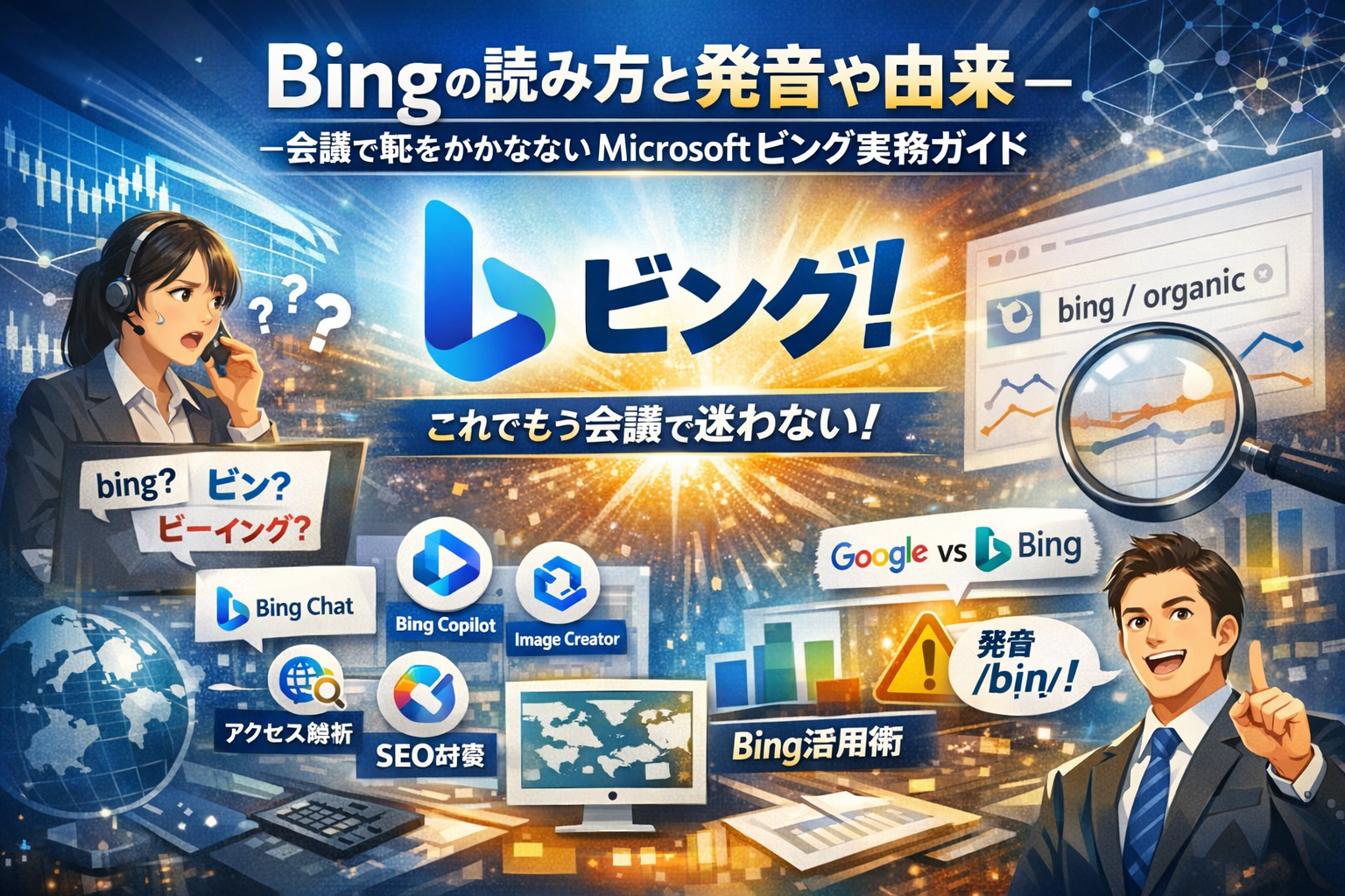 Bingの読み方と発音や由来―会議で恥をかかないMicrosoftビング実務ガイド - ハウスケアラボ