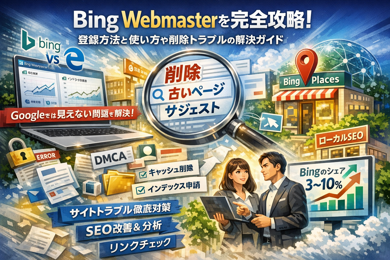 Bing Webmasterを完全攻略！登録方法と使い方や削除トラブルの解決ガイド - ハウスケアラボ