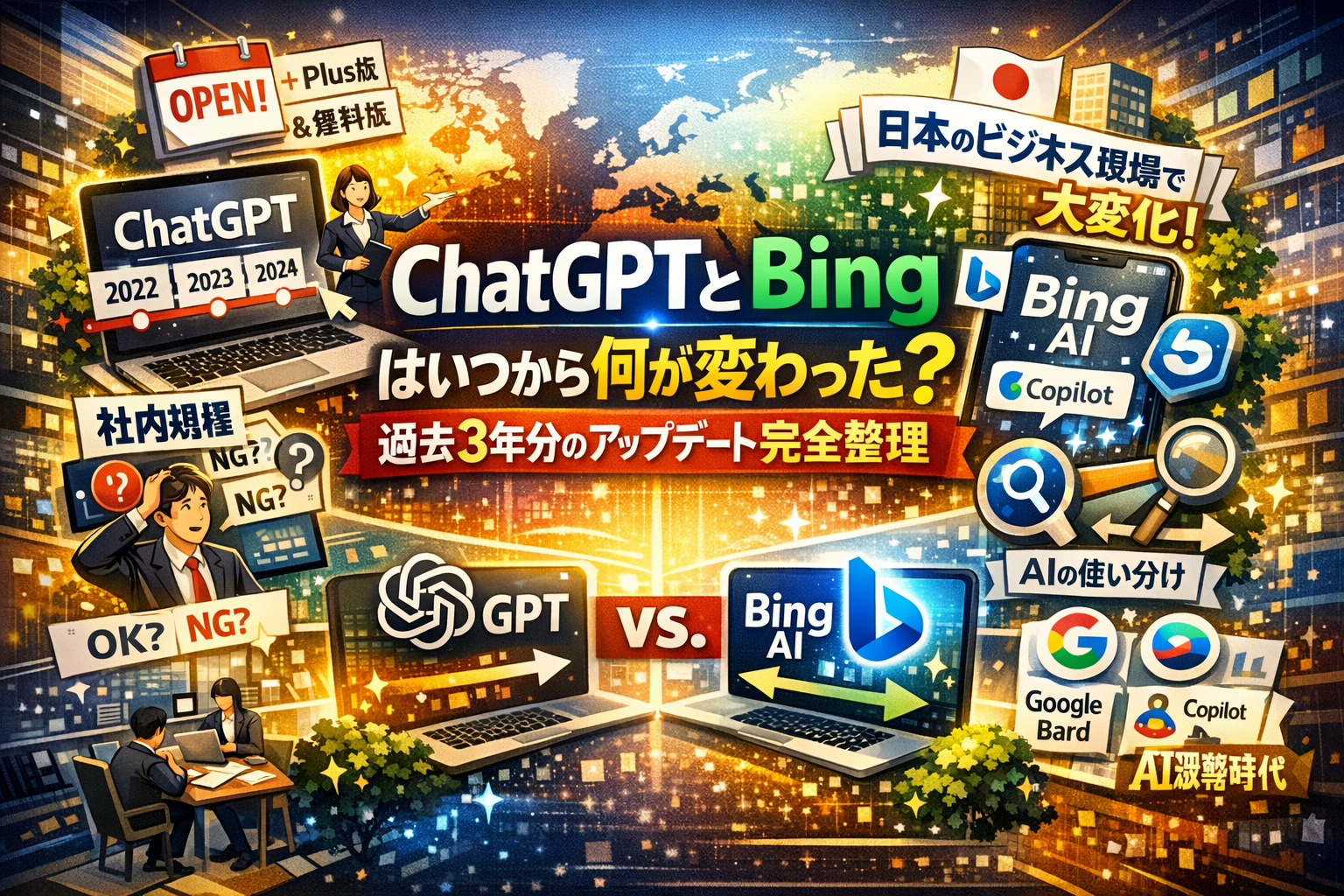 chatgptとbingはいつから何が変わった？過去3年分のアップデート実務で完全整理 - ハウスケアラボ