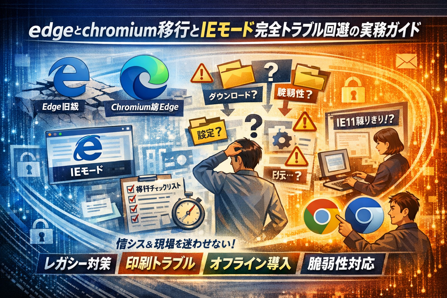 edgeとchromium移行とIEモード完全トラブル回避の実務ガイド - ハウスケアラボ