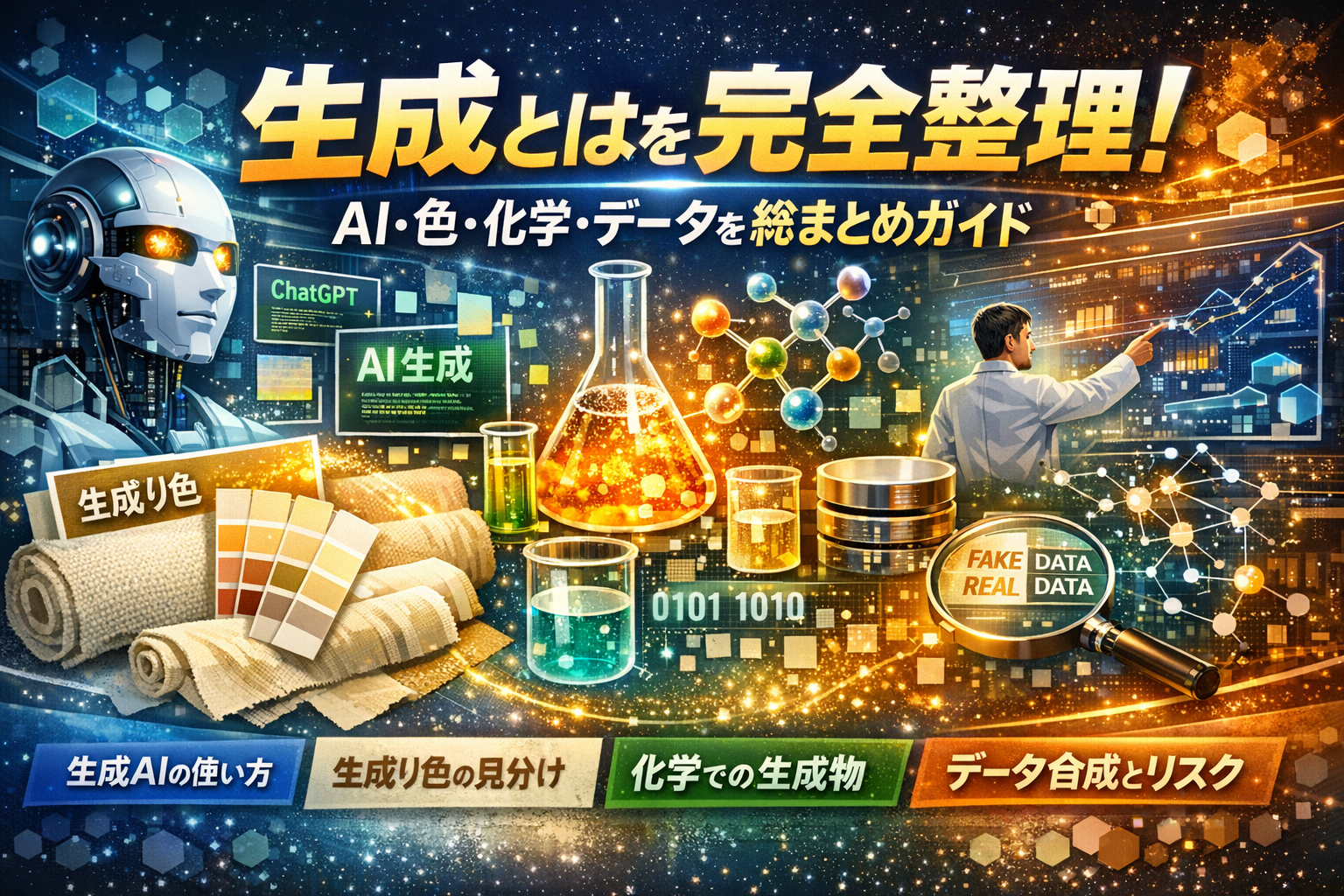 生成とはを完全整理！意味やAI・色・化学・データまで総まとめガイド - ハウスケアラボ