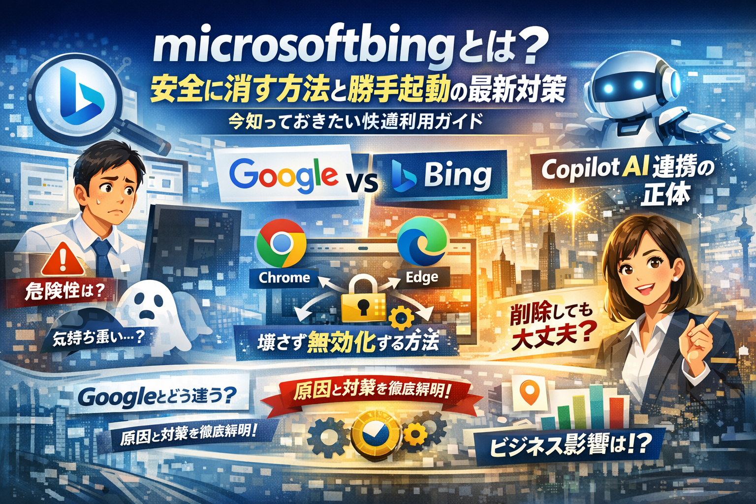 microsoftbingとは安全に消す方法と勝手起動の最新対策―今知っておきたい快適利用ガイド - ハウスケアラボ