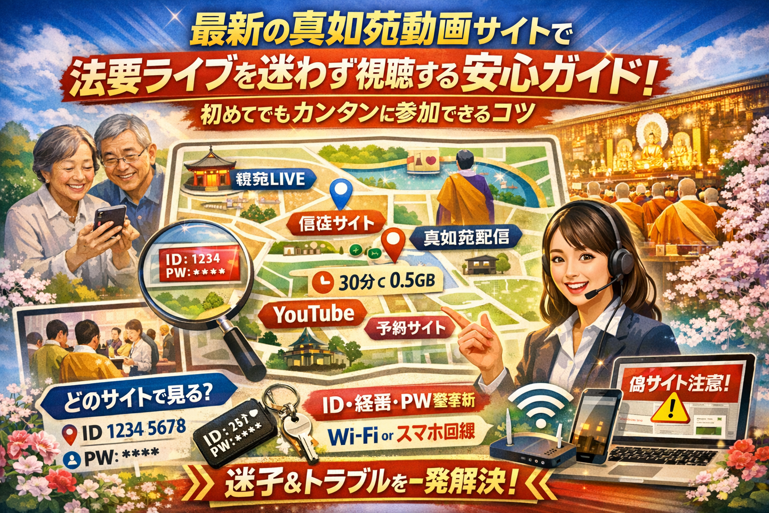 最新の真如苑動画サイトで法要ライブを迷わず視聴する安心ガイド！初めてでもカンタンに参加できるコツ - ハウスケアラボ