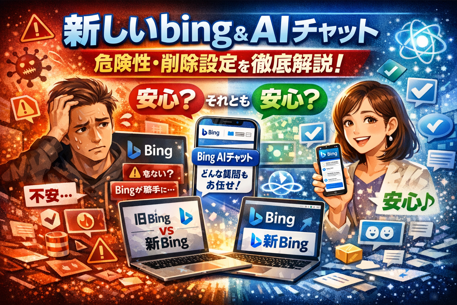 新しいbingとは何ですかを安全解説！危険性と削除設定・AIチャット活用まで分かりやすく徹底紹介 - ハウスケアラボ