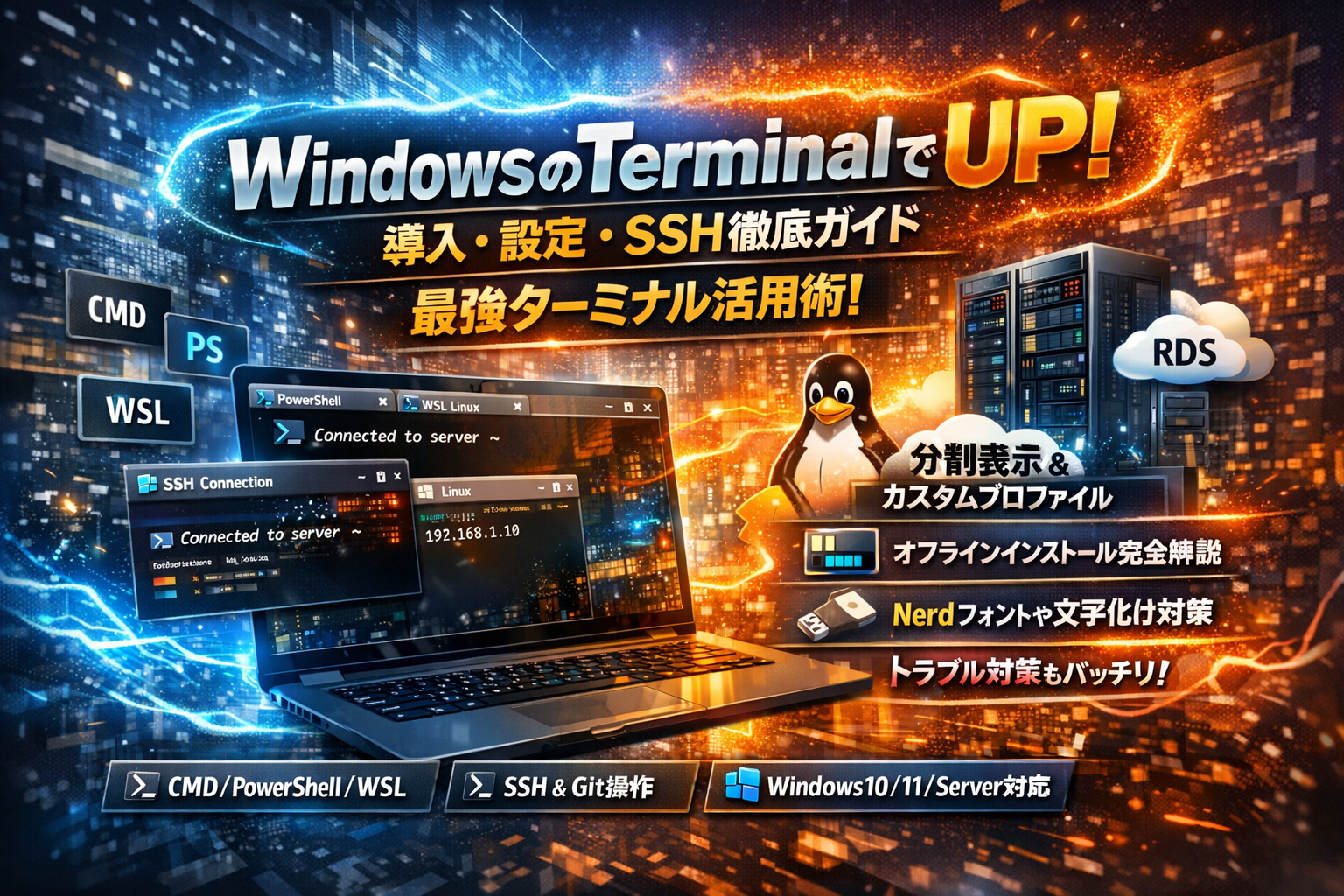 windowsのterminalで効率UP導入・設定・ssh徹底ガイド！使いこなしで毎日の作業が劇的快適に - ハウスケアラボ
